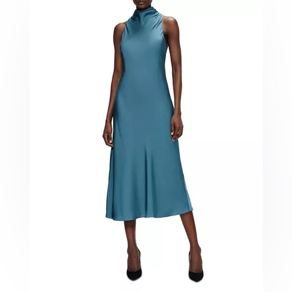 Ted Baker | Dresses | Ted Baker Joiya Cowl Neck Sleeveless Midi Dress ...